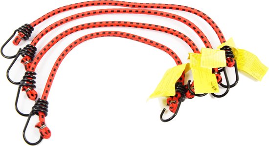 4-armige Bagagespin met 4 haken - Snelbinders voor fiets - Universele ...