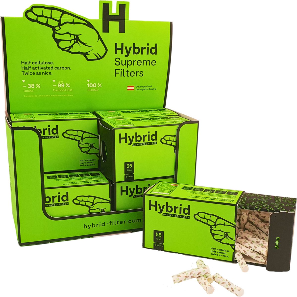Hybrid - Supreme Filters - Activated Carbon Filters - Display 8x55 ...