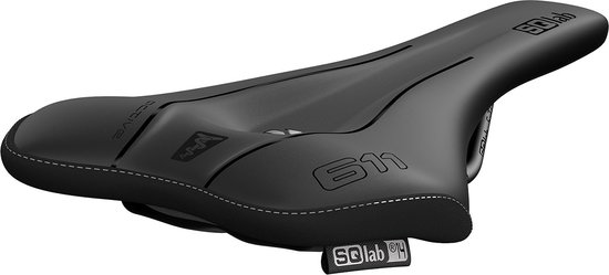 SQlab Ergowave Active Zadel 611 S-Tube – MTB Tech & Trail – Superlicht schuim - Zwart... | bol.com