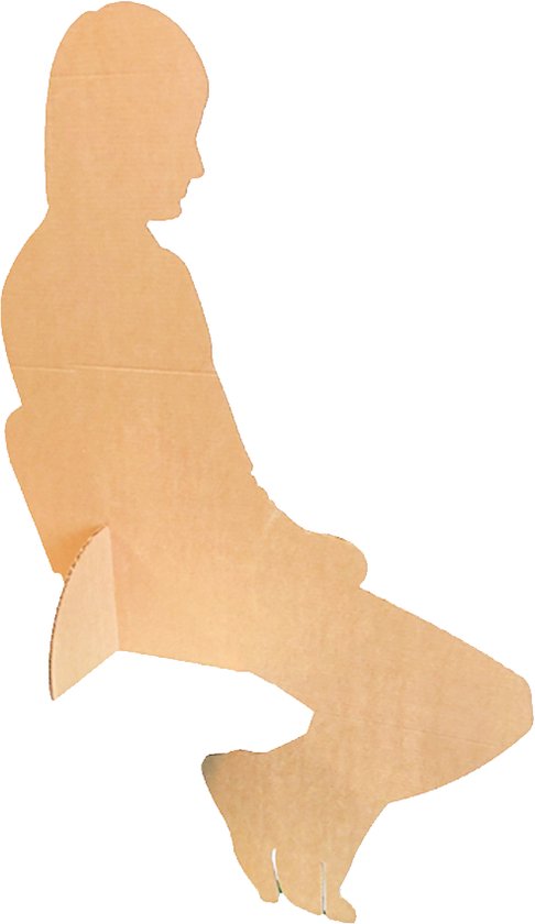 Kartonnen Stoel Vrijhouder - Dummy - Wachtruimtes en Horeca - Duurzaam ...