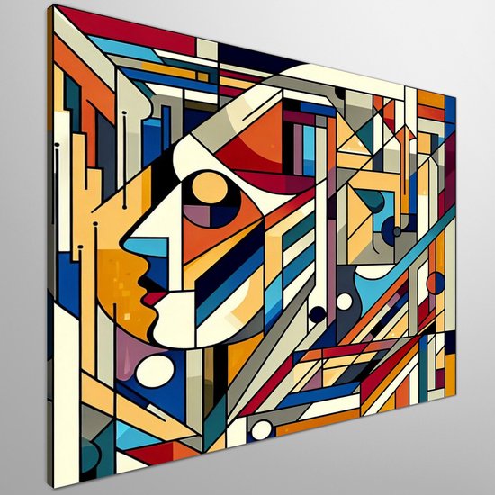 Abstract picasso schilderij | Pablo's Vision: A Fusion of Abstract and ...