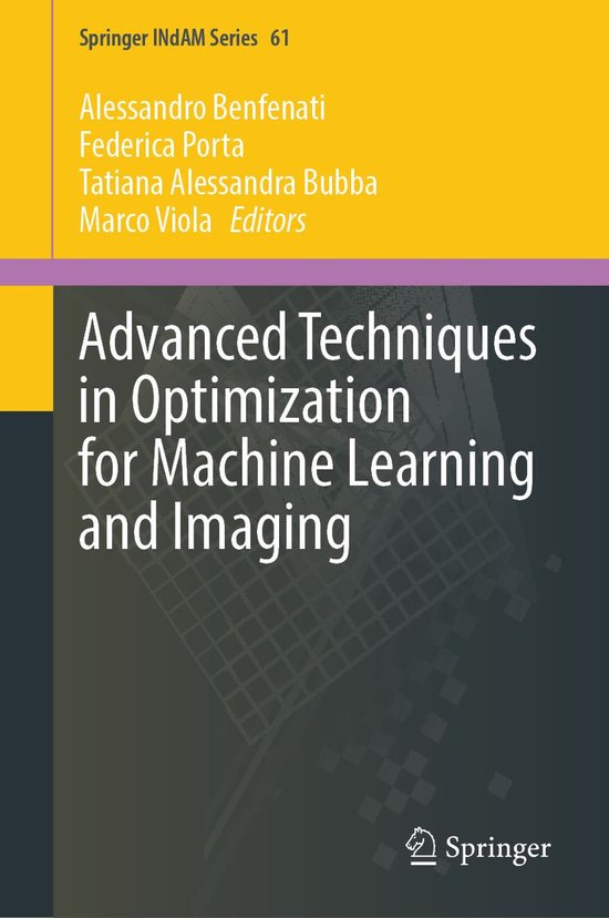 Springer INdAM Series 61 - Advanced Techniques in Optimization for Machine Learning... | bol