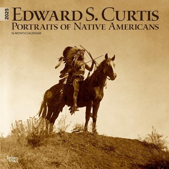 Edward S. Curtis Portraits of Native Americans Kalender 2025 | bol