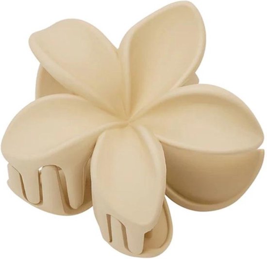 Haarspullen - Haarklem Bloem Beige | bol