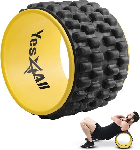 Massagewiel voor Rug, Heup en Been - Rugschuimroller voor ...