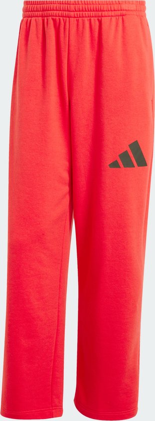 adidas Sportswear Essentials Wide Leg 3 Bar Logo Broek - Heren - Rood ...