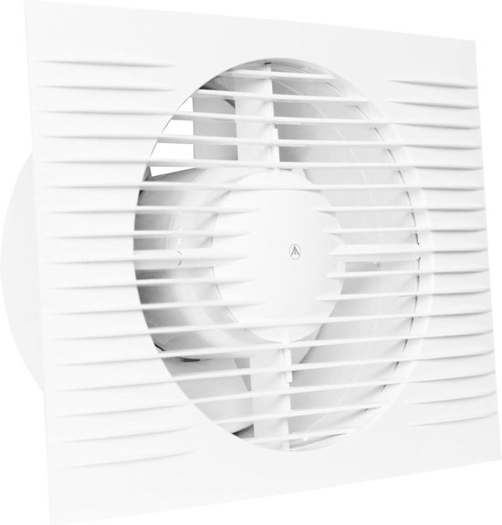 Badkamer Ventilator Wandventilator 100 mm met vochtsensor - Badkamer ...