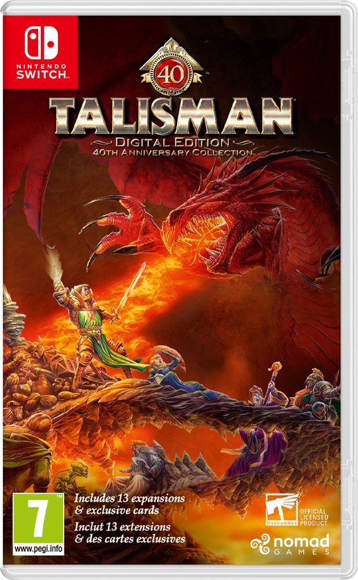 Talisman: Digital Edition - 40th Anniversary Collection - Bordspel ...