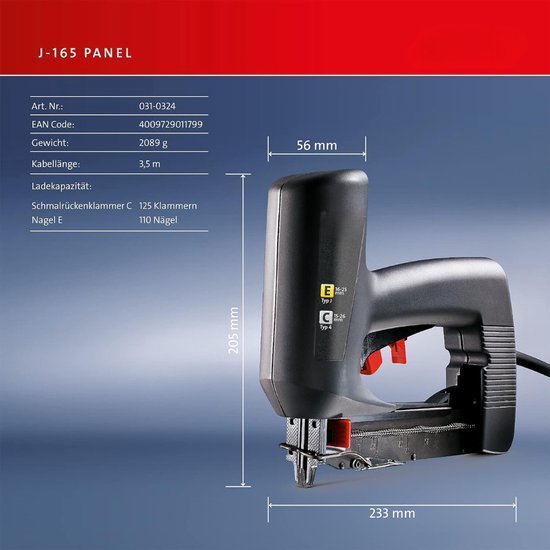 Nietpistool - Nietpistool Electrisch - Nietmachine - Nietmachines | bol