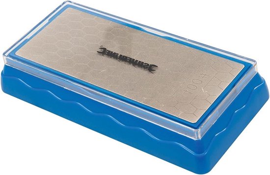 Dubbelzijdige diamantbank van steen - Pantone Blue 300c - transparante ...