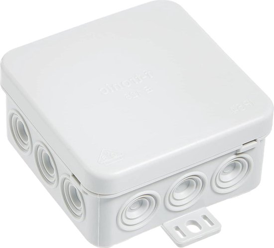 Verdeeldoos Profi-Pack 10x opbouw voor vochtige ruimte grijs - HTML ...