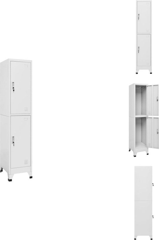 vidaXL Lockerkast - Lockerkasten - Locker Kast - Locker Kasten ...