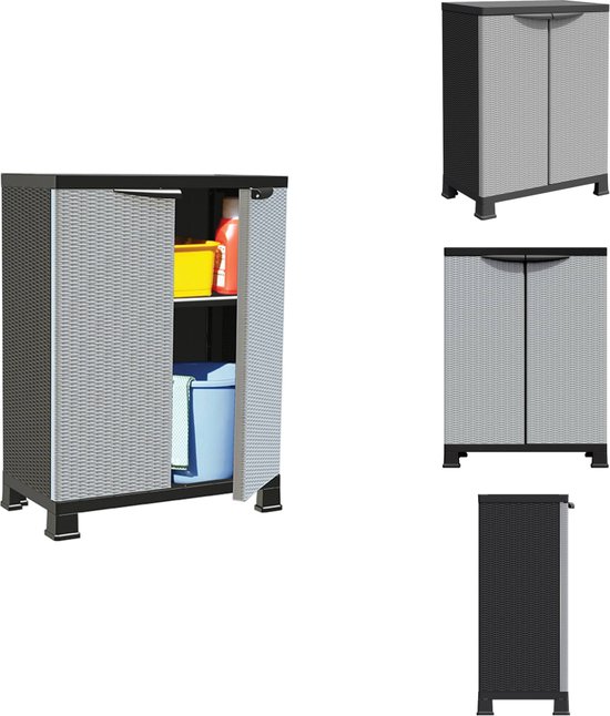 vidaXL Kast - Kasten - Opbergkast - Opbergkasten - Opbergkast 68x39x92 ...