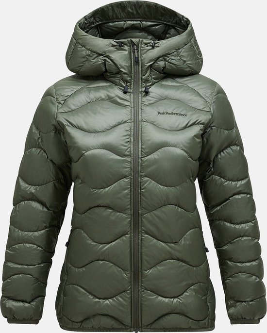 Peak Performance Helium Down Hood Jacket W Pine Needle L | bol