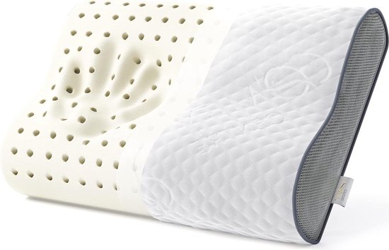 Orthopedisch traagschuim nekkussen - 40 x 60 cm - ergonomisch hoofdkussen -... | bol