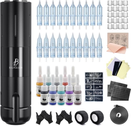 BIOMASER® Tattoo Machine V2 - Tattoo Machines - Tattoo Set - Tattoo Pen ...
