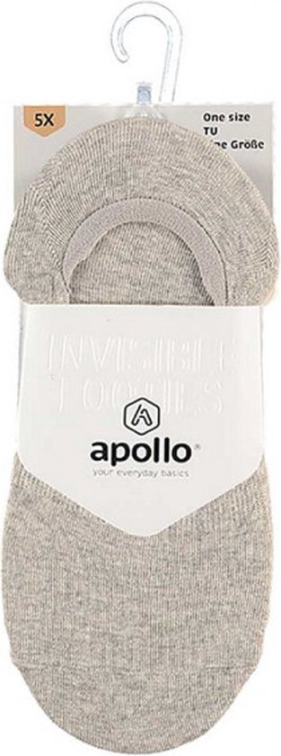 Angro No-Show Sok 3-Packs 36/41 Grijs | bol