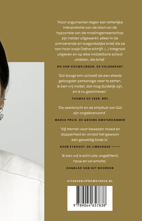 Ik ben vrij, Lale Gül | 9789044657838 | Boeken | bol