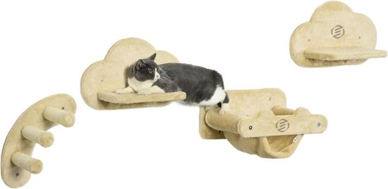 Equivera Katten Klim Wand - Katten Klimmuur - Klimmuur Kat - Katten ...