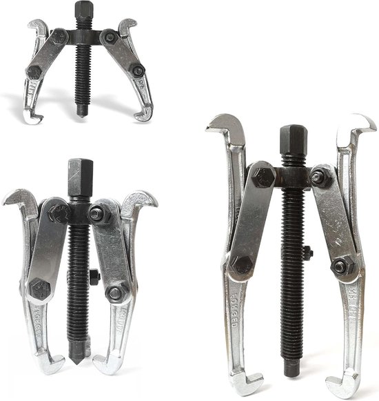 Gereedschap - Lagertrekker set 3-delig 75-100-150 mm - Kogellager ...