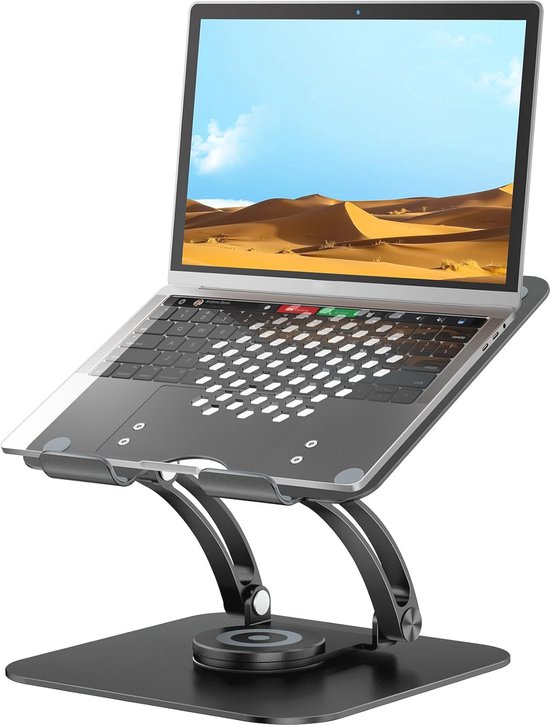 Verstelbare Ergonomische Laptopstandaard met 360° Rotatie - Draagbare ...
