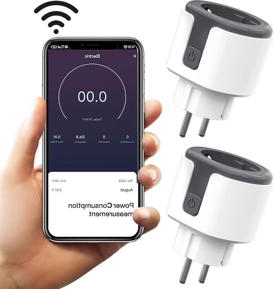 Stopcontact voor Smart Home met wifi en spraakbesturing - compatibel ...