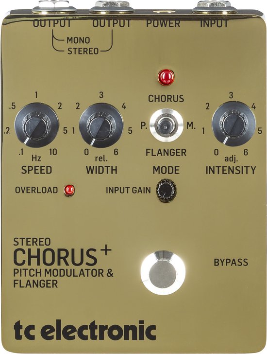 TC Electronic SCF Gold Stereo Chorus - Modulation effect-unit voor ...