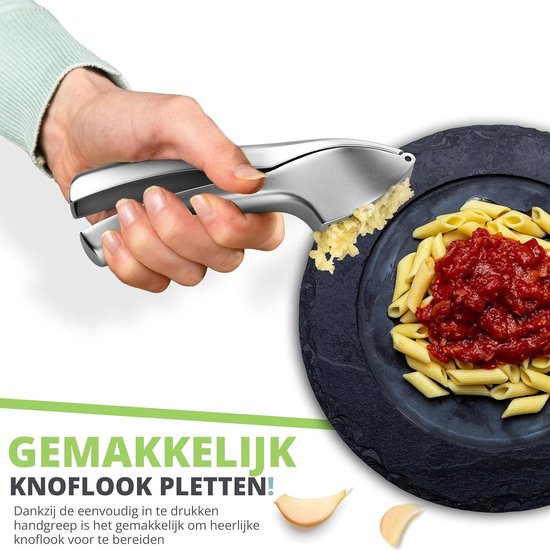 Knoflookpers Gebruiksvriendelijk en makkelijk te reinigen - Geweldig ...