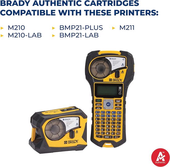 Zelfklevende Vinyl Label Tape Industriële Label Tape voor Kabel/Naam ...