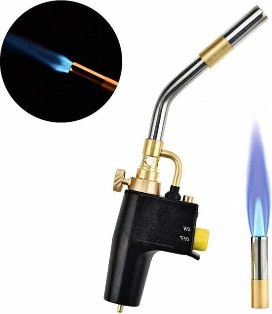 Propaan Gasfakkel - Zaklamp Lassen Sanitair - Draagbare Fakkel Hoge ...