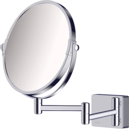 Scheerspiegel chroom 41791000 - Vergrotende spiegel voor badkamer ...