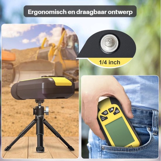 Decibelmeter - Geluidsmeter - Db Meter - Digitaal - Geluidssterkte ...