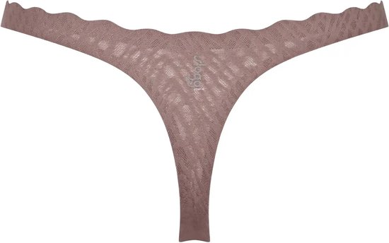 Sloggi Zero Feel kanten String - Bliss - Microfiber naadloze dames ...