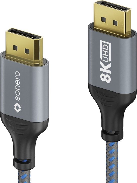 sonero SPC-DP110-010, 1 m, DisplayPort, DisplayPort, Mannelijk ...