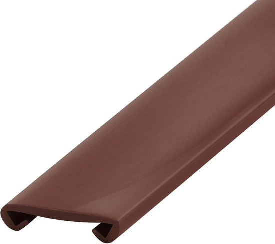 Trapleuning PVC kunststof profiel voor gumm leuning - 5 meter, 40 x 8 ...