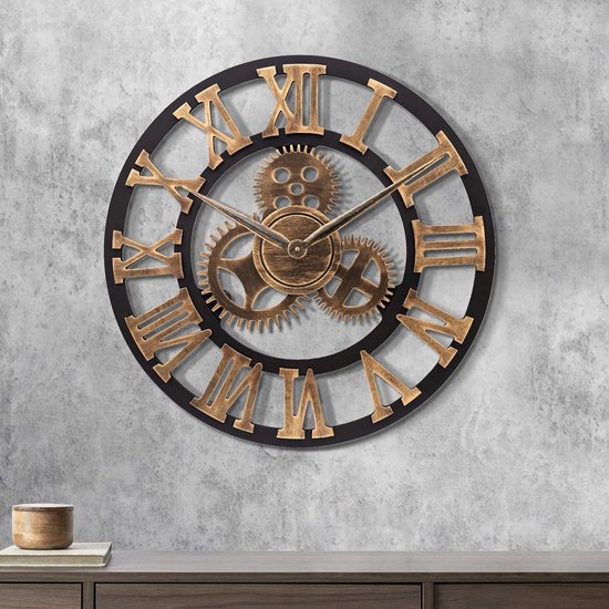 klok / Muurklok - Wandklok \ Round Wall Clock - Round Clock - Modern ...
