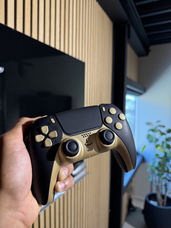 Clever PS5 Custom Dark Champagne | bol