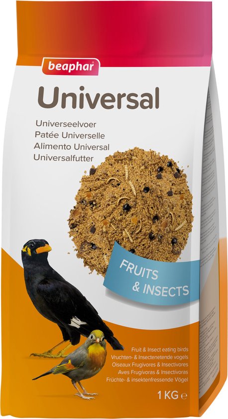 Beaphar Universeelvoer - Vogelvoer - 1 kg | bol