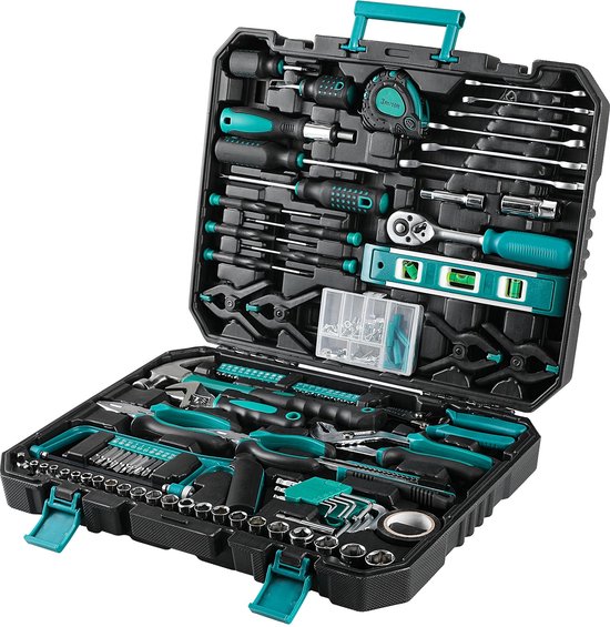 Tumex - Gereedschapskoffer Gevuld - Gereedschapskist - Gereedschapset ...