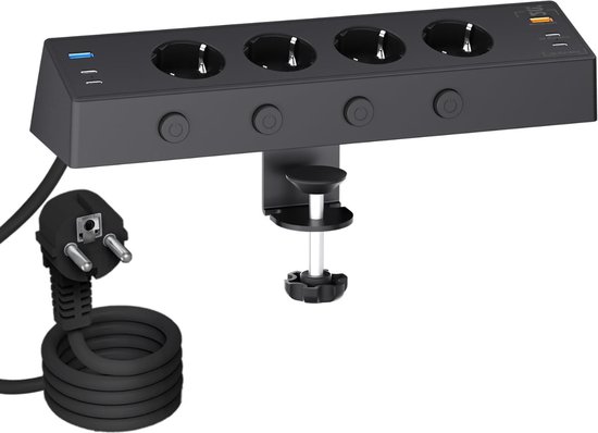Stellar Tafelstopcontact - 20W USB-C - Stekkerdoos met ...