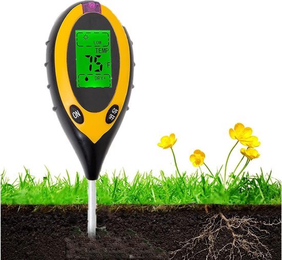 PH meter grond - PH meter - Grondmeter - Digitale meter - Vochtmeter ...