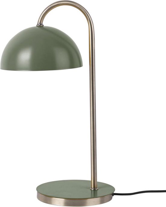 Leitmotiv Dome - Tafellamp -Ijzer - Groen - 20x14x36,5cm | bol