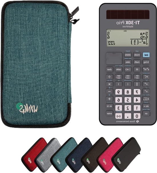 Basispakket turkoois Rekenmachine TI-30X Prio MathPrint met CALCUSO ...