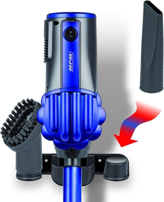 MOD-34 Blue Vacuum Cleaner with Extra Suction Power | bol