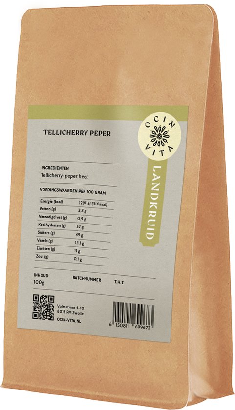 Tellicherry Peper 100g | bol