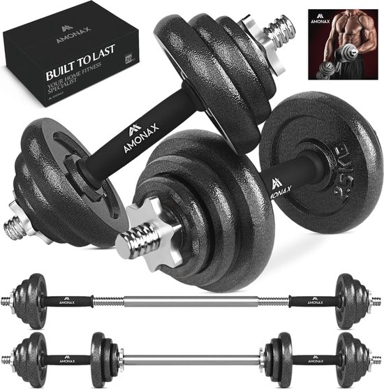 Verstelbare Gietijzeren Halterset 20Kg 30Kg voor Thuisgymnastiek | bol