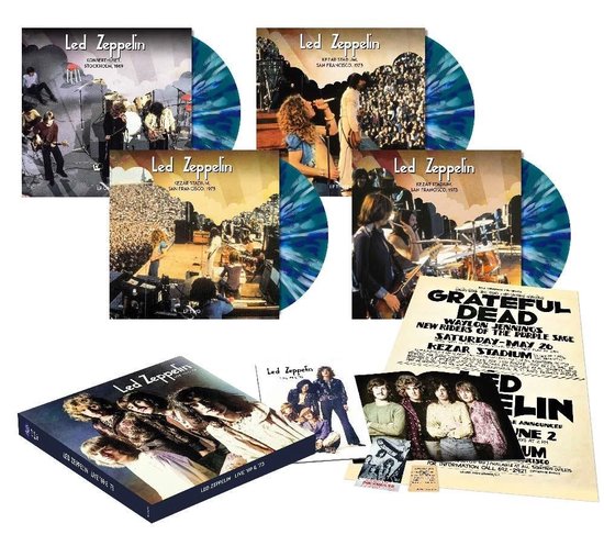 Led Zeppelin - Live '69 & '73 (4 LP) (Limited Deluxe Edition ...
