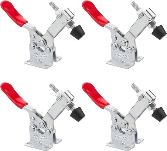 Handgereedschap klem horizontale toggle klem 4 stuks... | bol