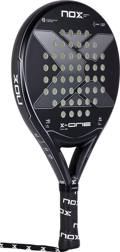 Nox X-One Casual Series 23 - Padel racket - Ronde vorm - Koolstof - HR3 ...