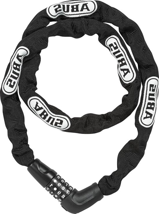 Steel-O-Chain 5805C kettingslot 110 cm zwart - cijferslot - 5 mm dikke ...